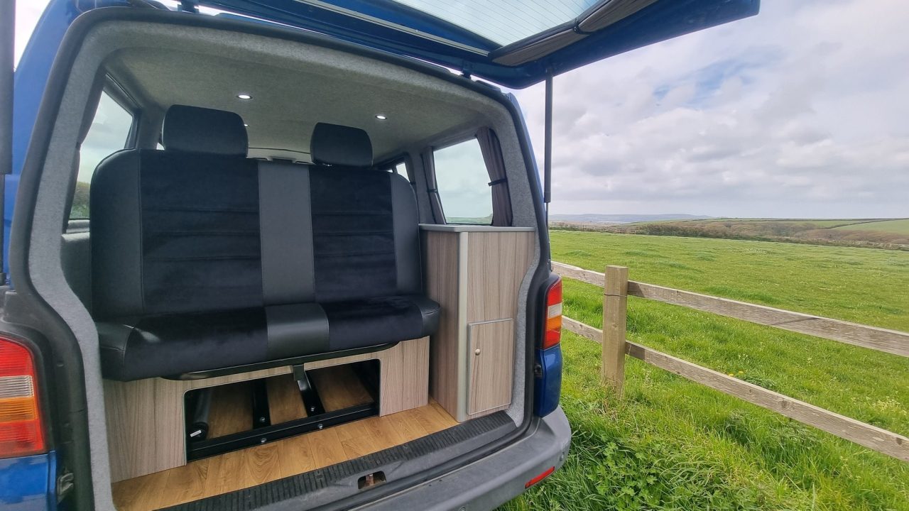 VW T5 Campervan Conversion - Surf Adventure Camper | Yeti
