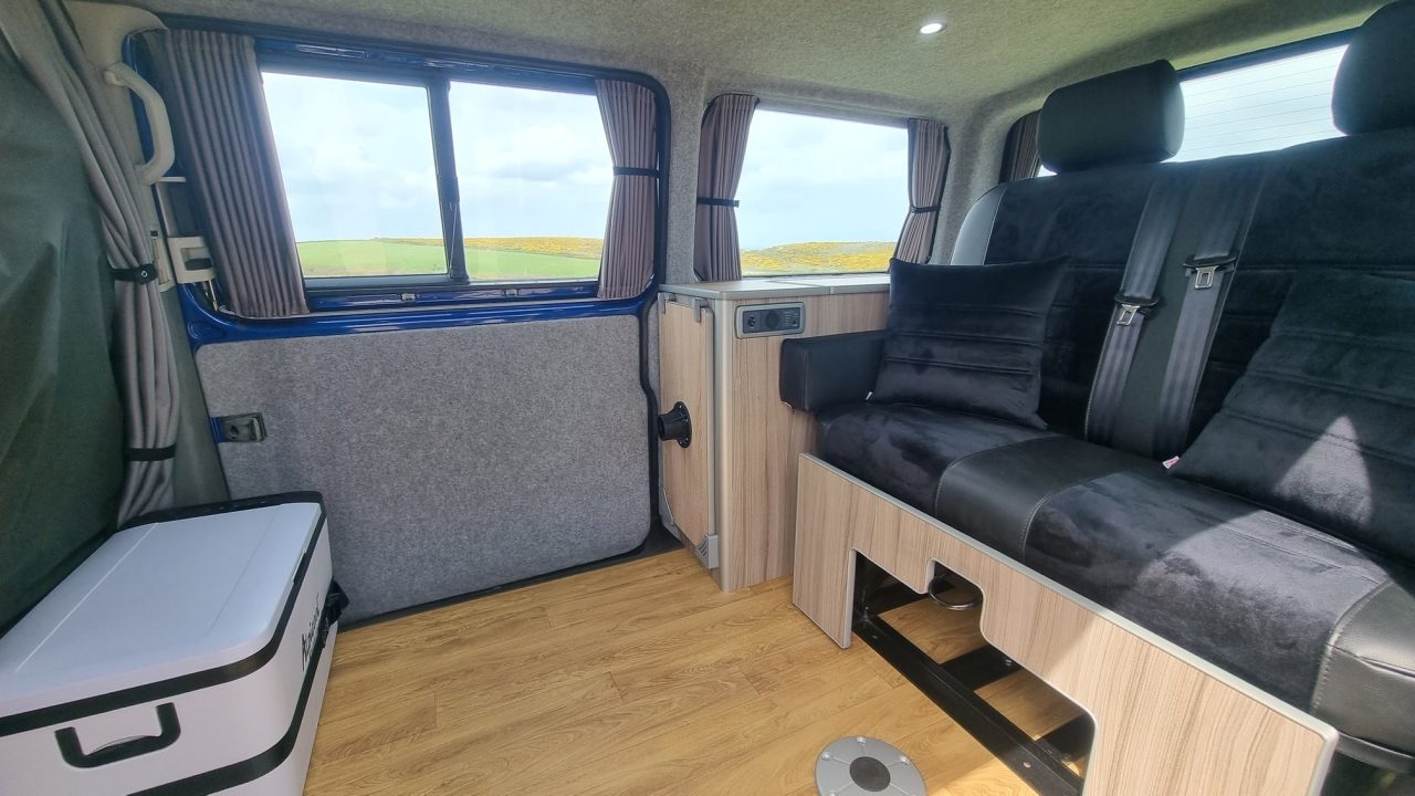 VW T5 Campervan Conversion - Surf Adventure Camper | Yeti